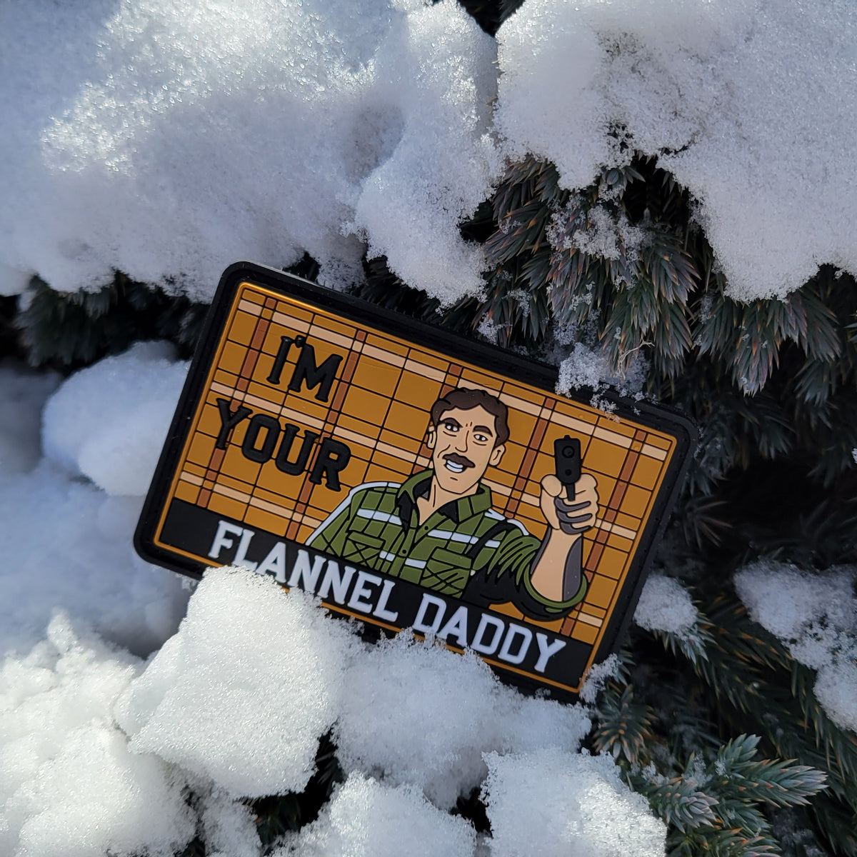 Flannel Daddy – Poppins Patches