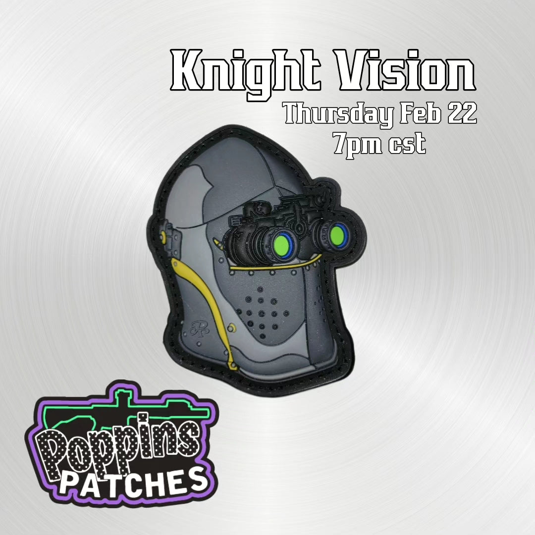 Knight Vision morale patch – Poppins Patches