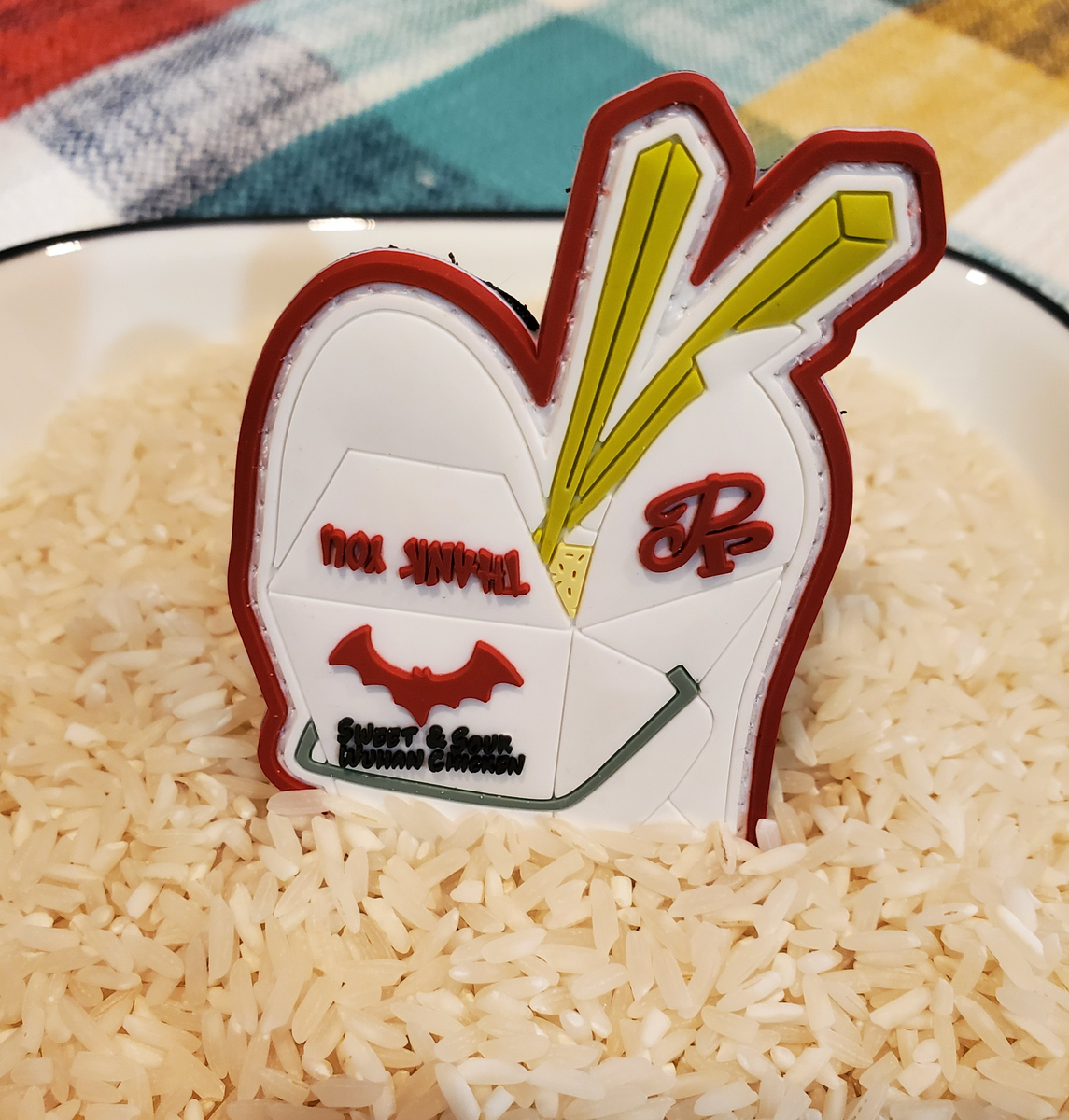 Sweet and Sour Wuhan Chicken PVC Morale Patch – Poppins Patches