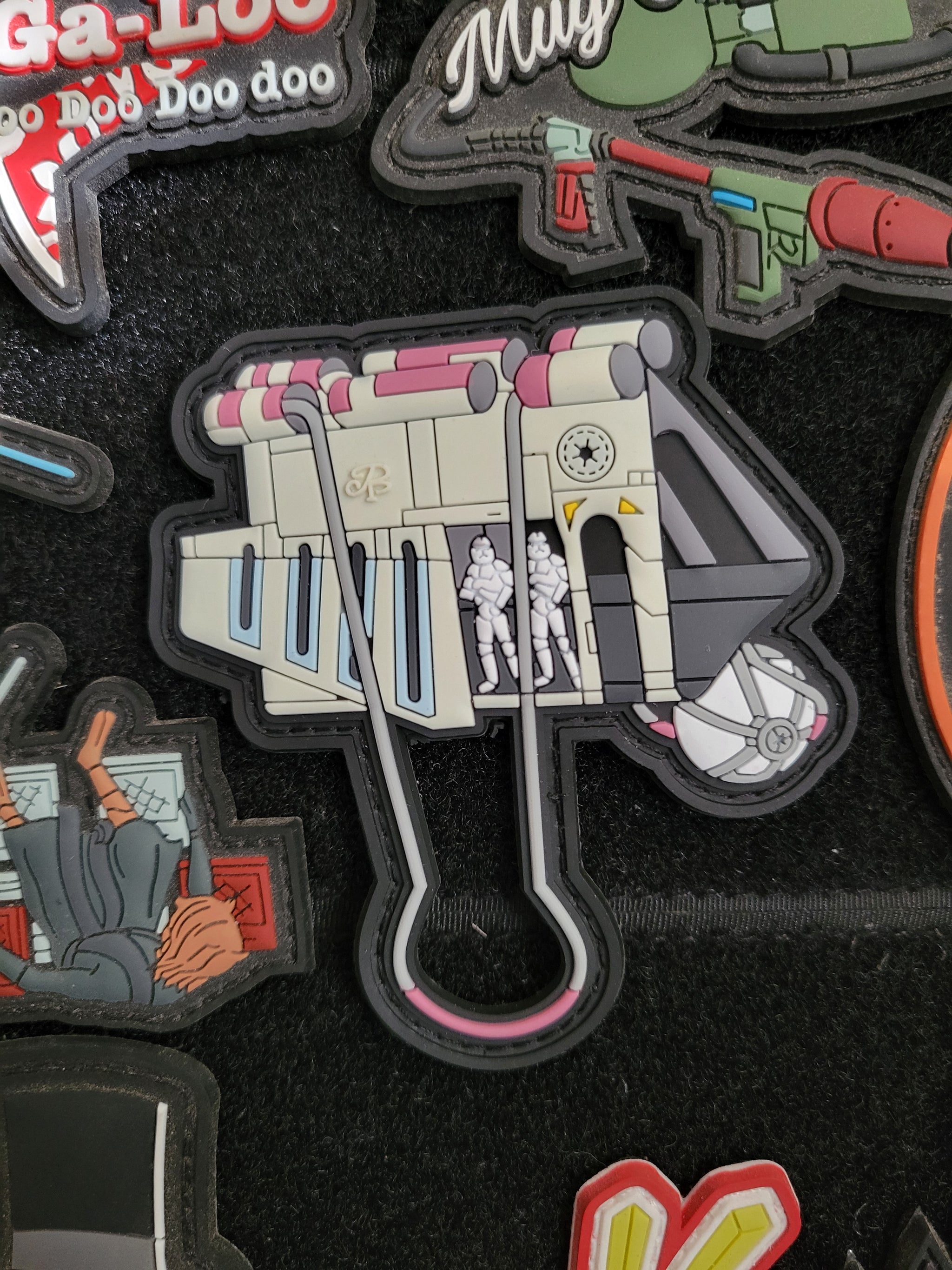 Binder Clip Clone Gunship Morale Patch – Poppins Patches