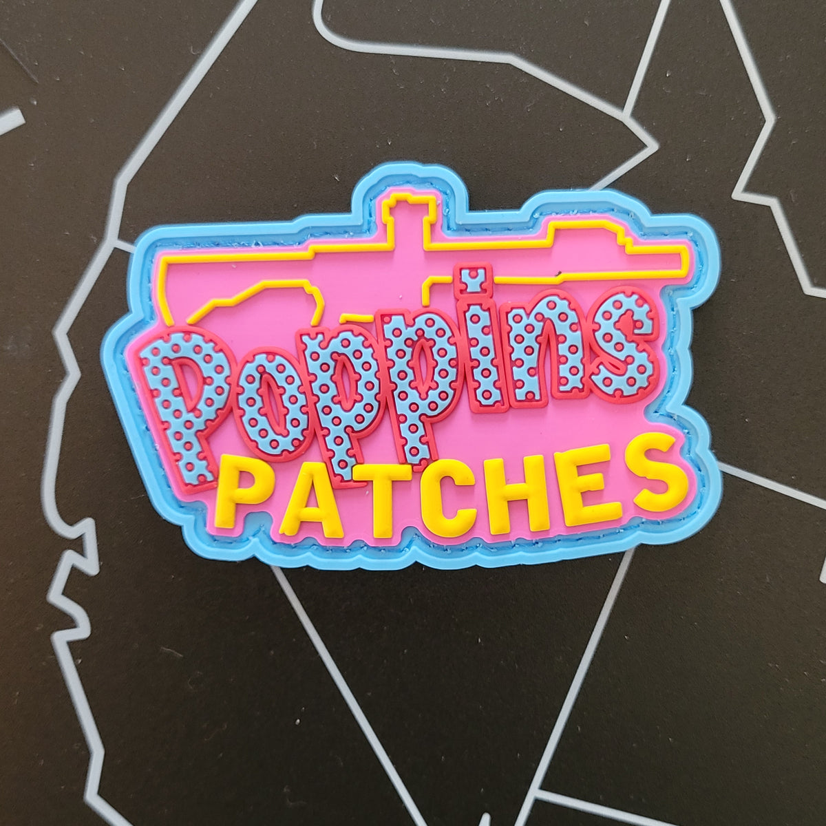 Poppins Patches Logo Morale Patch